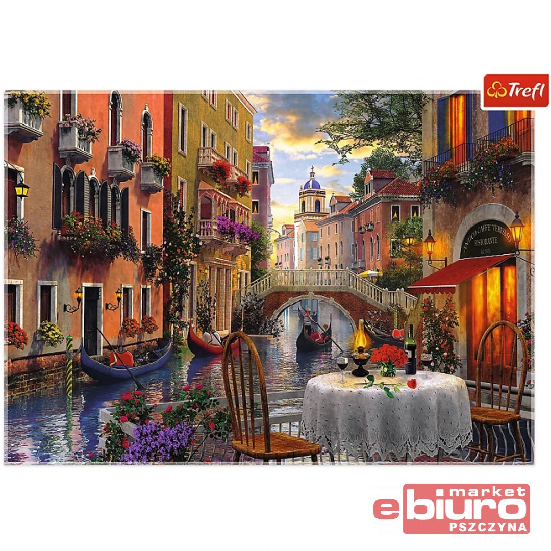 PUZZLE 6000 ROMANTYCZNA KOLACJA 65003 TREFL | Sklep papierniczy online ...